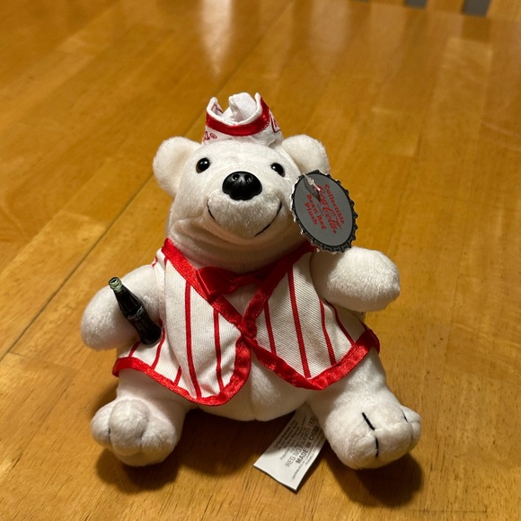 Coca Cola | Other | Nwt Vintage Cocacola Polar Bear In Soda Fountain ...